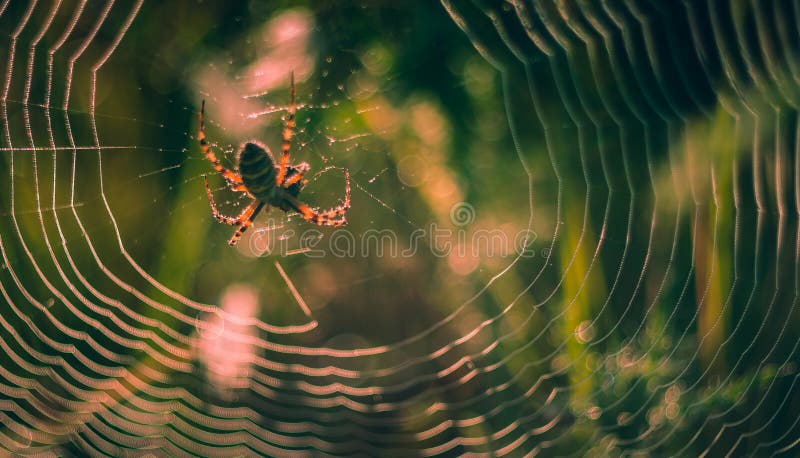 Spider stock photo. Image of macro, arthropod, spring - 154355958