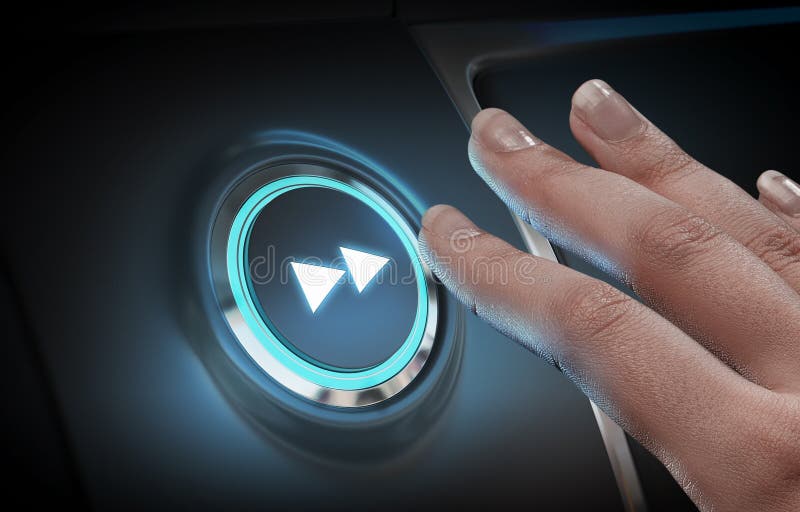 Just Push the Button . Mixed Media Stock Photo - Image of transport ...