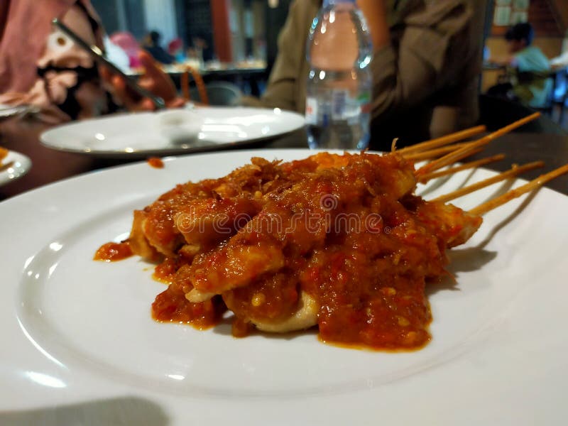 Just Sate stock photo. Image of lunch, curry, restaurant - 221873004