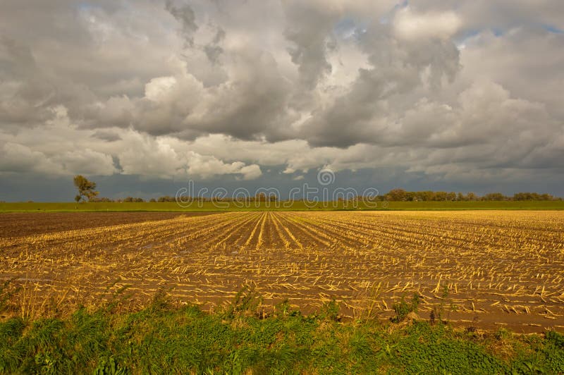 Just before it Started To Rain Stock Image - Image of dramatic, dark ...