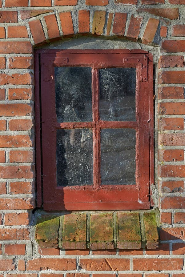 Just a Touch of Rustic Charm. a Close-up Image of a Rustic Window Frame ...