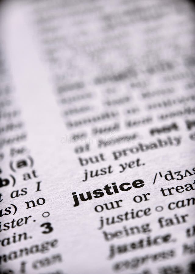 Justice stock image. Image of conceptual, dictionary - 28546379