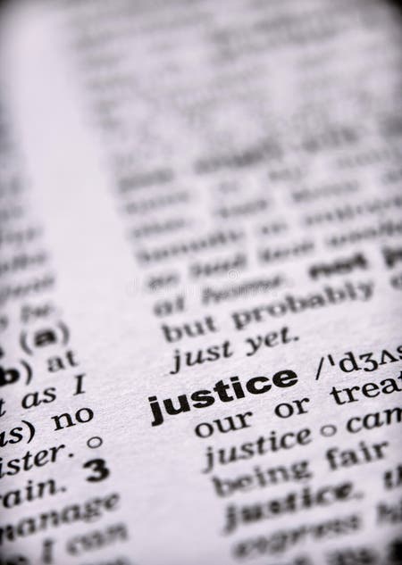 Justice stock image. Image of conceptual, dictionary - 28546379