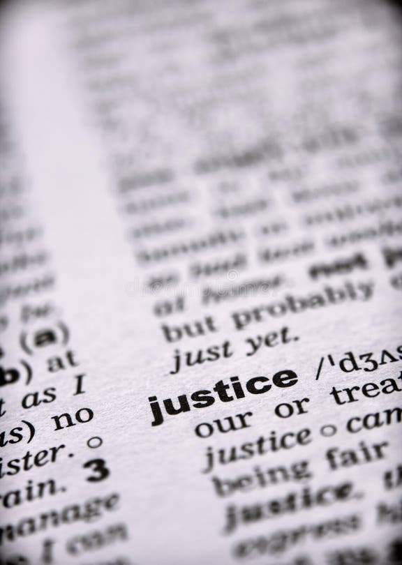 Justice stock image. Image of conceptual, dictionary - 28546379