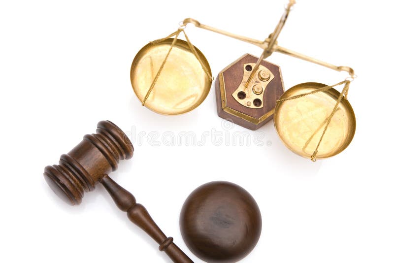 Justice stock image. Image of proceeding, book, gavel - 7162129