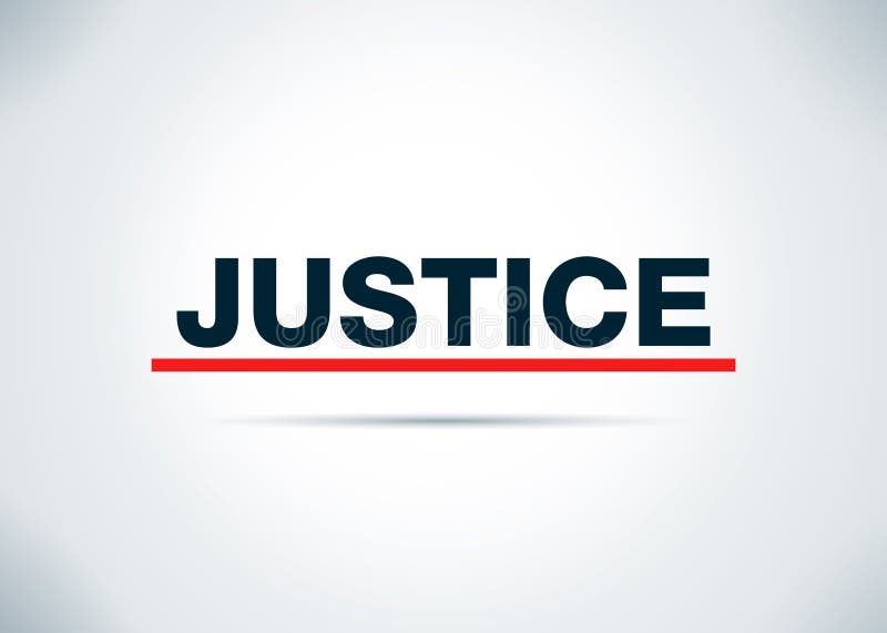 Justice Abstract Flat Background Design Illustration Stock Illustration ...