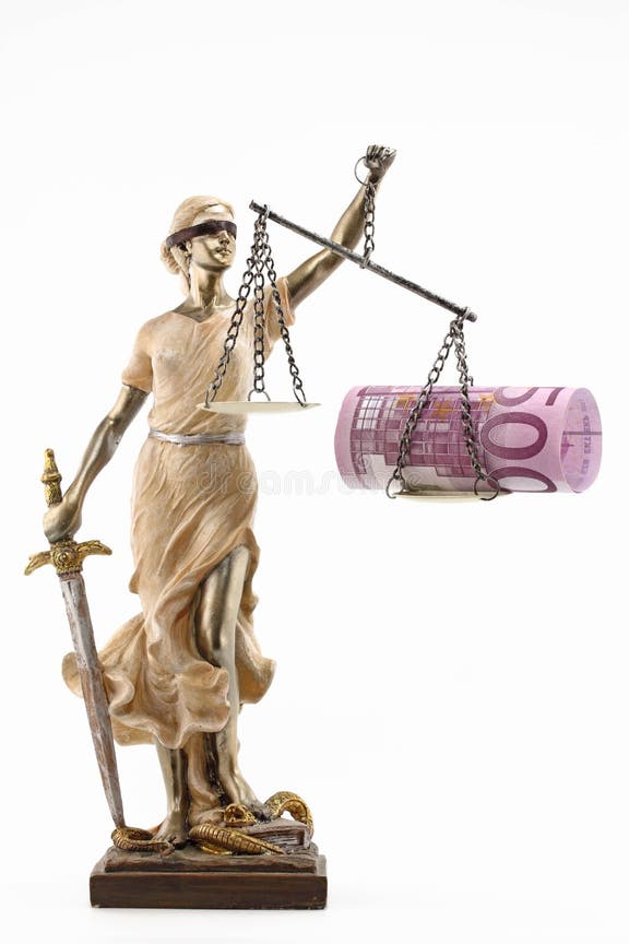 Justice is Blind ( ... or Maybe Not ) Stock Photo - Image of lady ...