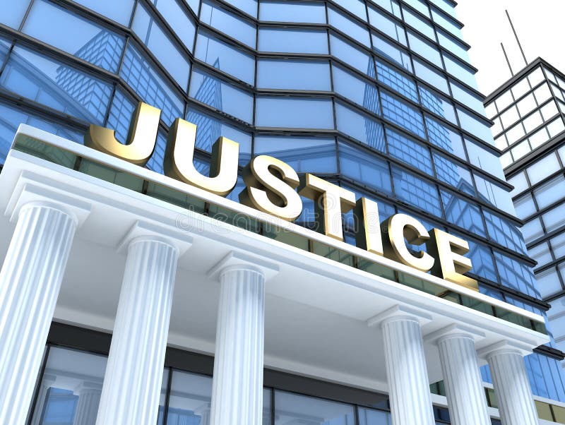Justice building stock illustration. Illustration of justice - 37481076