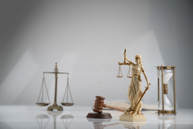 Justice Concept Background. Place for Text. Stock Image - Image of ...