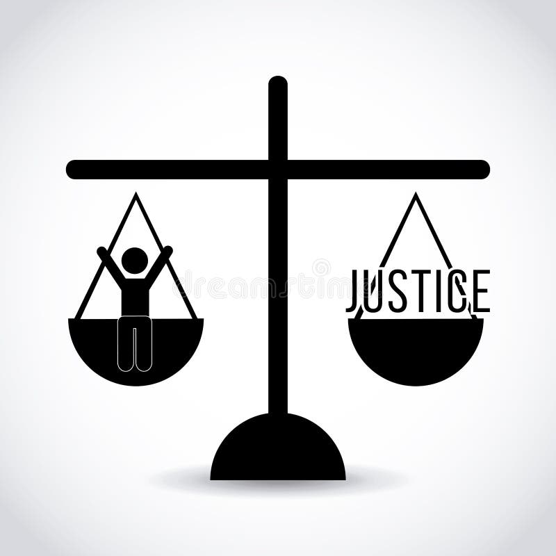 Justice concept stock vector. Illustration of business - 50442104