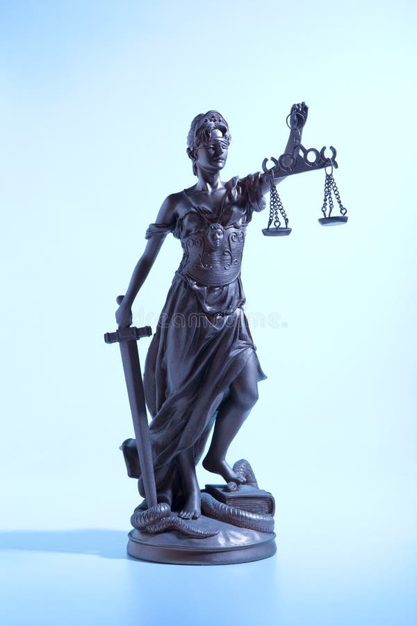 Symbole de la justice photo stock. Image of femme, déesse - 6642274