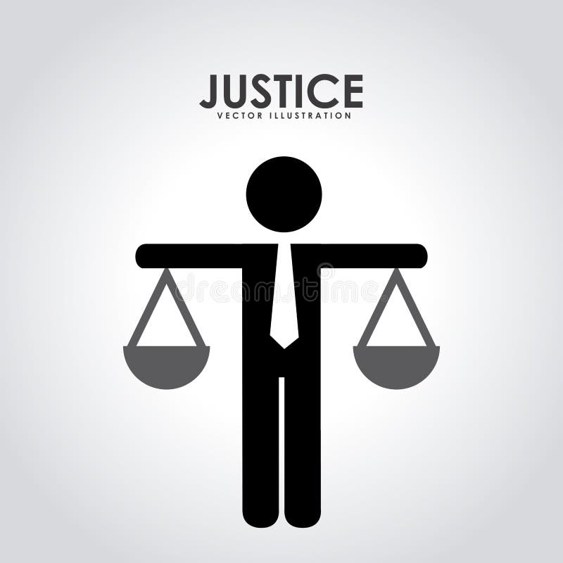 Justice design stock vector. Illustration of icon, cross - 46658551