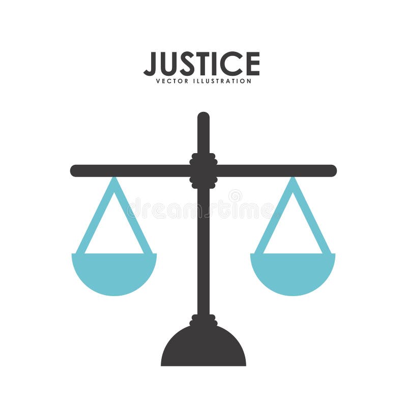 Justice design stock vector. Illustration of scales, cross - 46658706