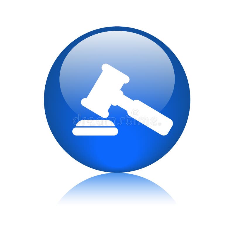 Blue Gavel Png