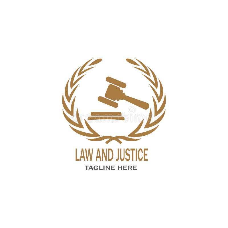 JUSTICE LOGO ILUSTRATION and VECTOR TEMPLATES Stock Vector ...