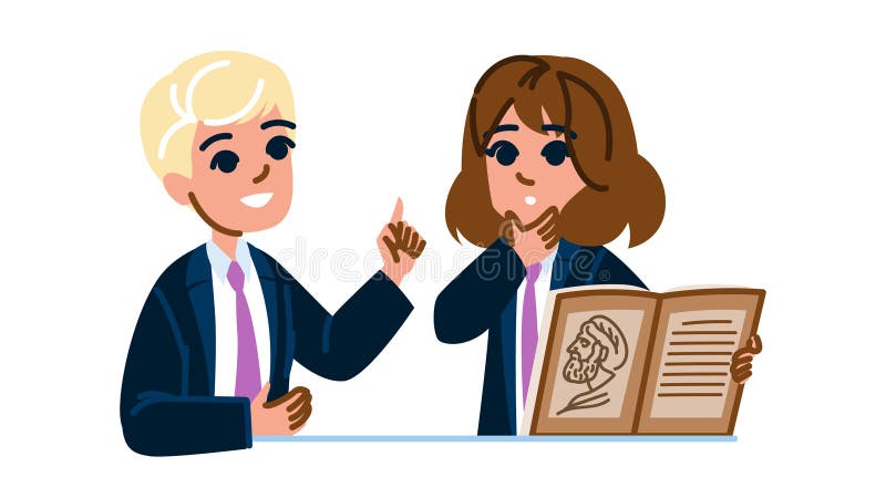 Justice Philosophy Ethics School Education Vector Stock Illustration ...