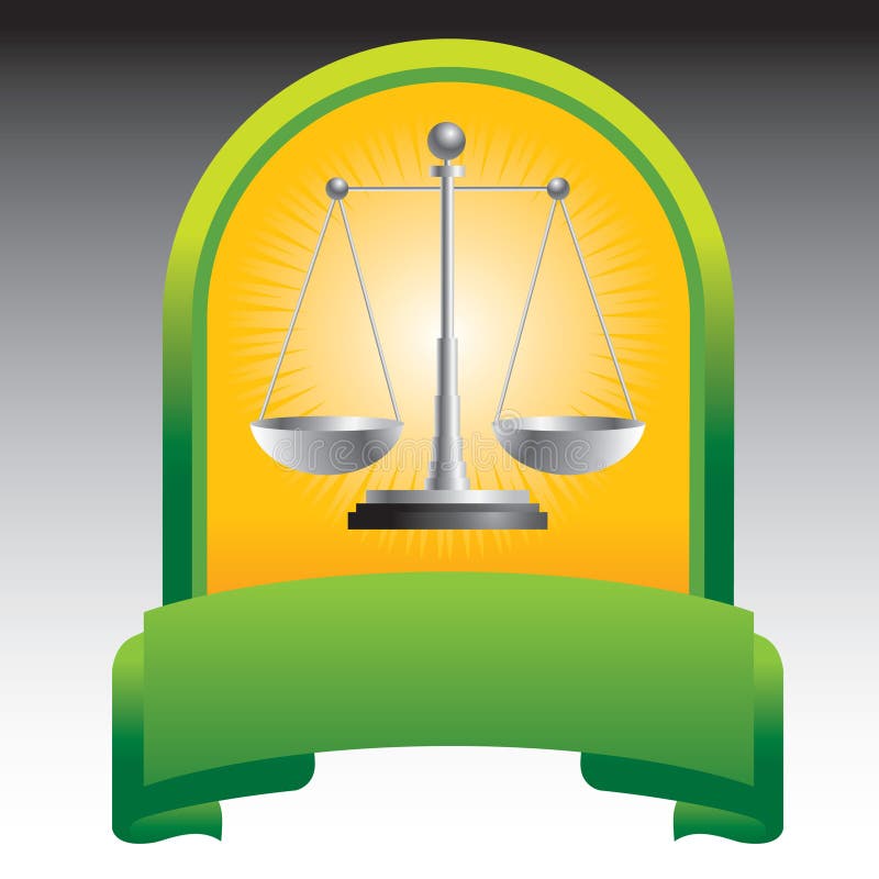 Scales of Justice stock vector. Illustration of judge - 31877623