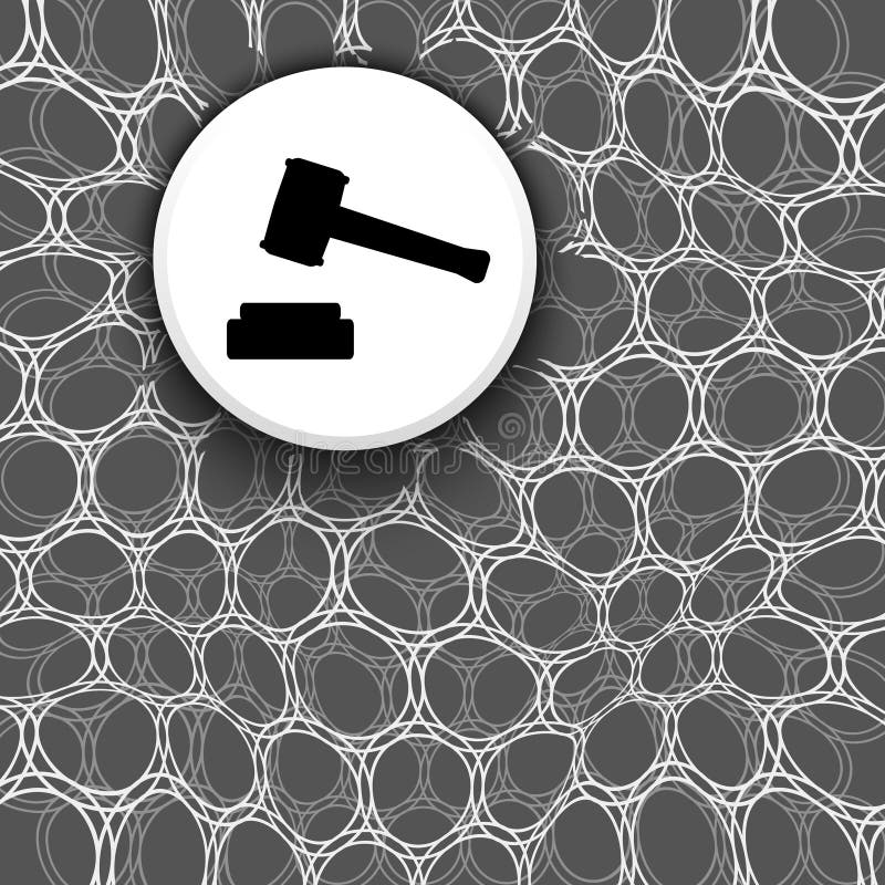 Justice symbol stock vector. Illustration of border, abstract - 59034617