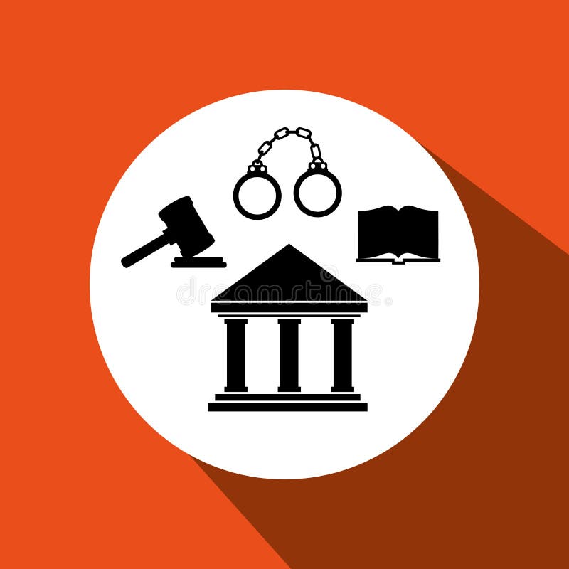 Justice system design stock illustration. Illustration of judge - 71101791