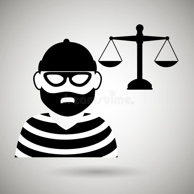Justice system design stock illustration. Illustration of icon - 71101885