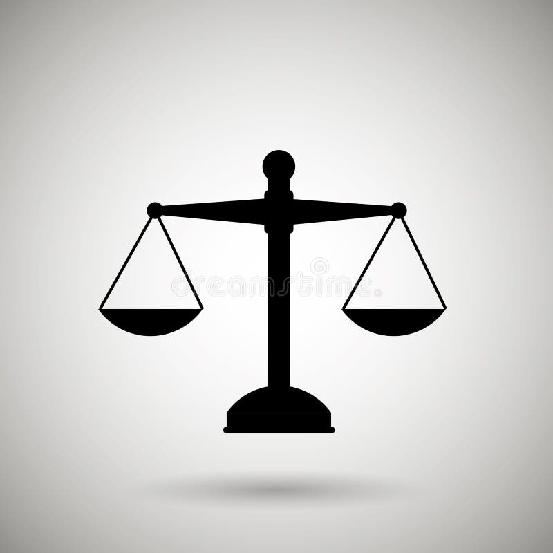 Justice system design stock illustration. Illustration of freedom ...