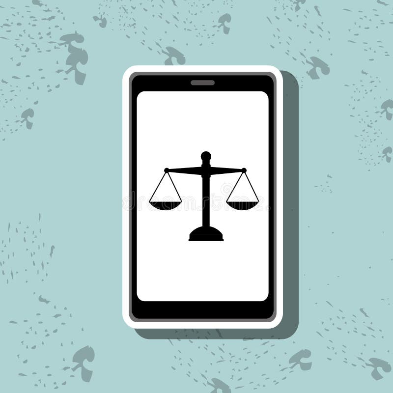 Justice system design stock illustration. Illustration of legislation ...