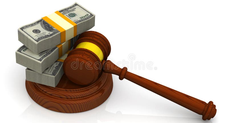 Justicia corrupta Concepto stock de ilustración. Ilustración de ...