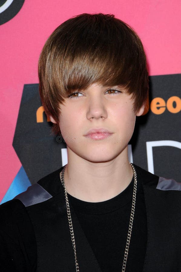 Justin Bieber editorial stock photo. Image of nickelodeons - 26356273