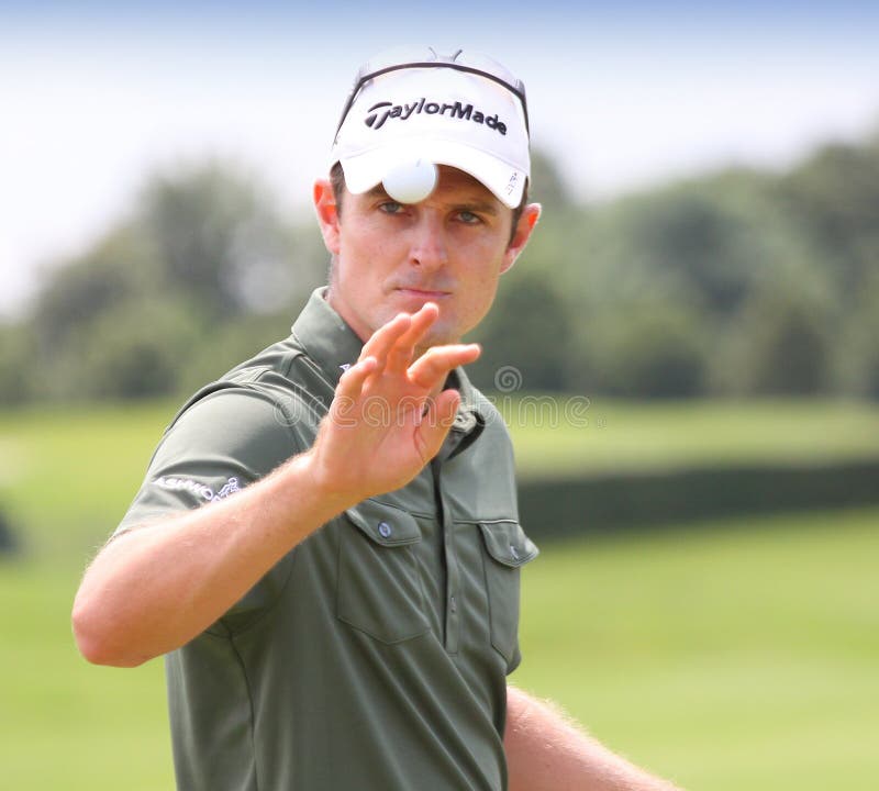 Justin Rose at the French Open 2012 Editorial Stock Image - Image of ...