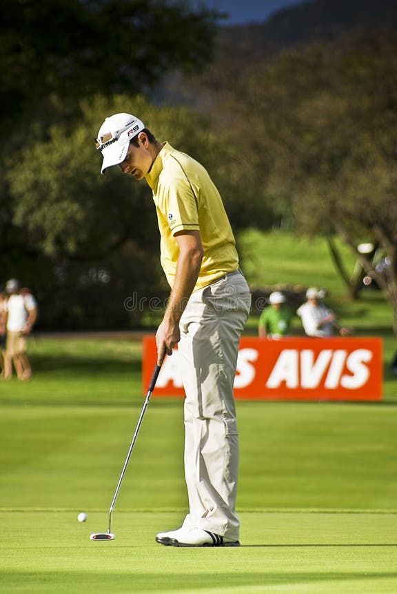 Justin Rose editorial image. Image of adidas, putting - 18679360