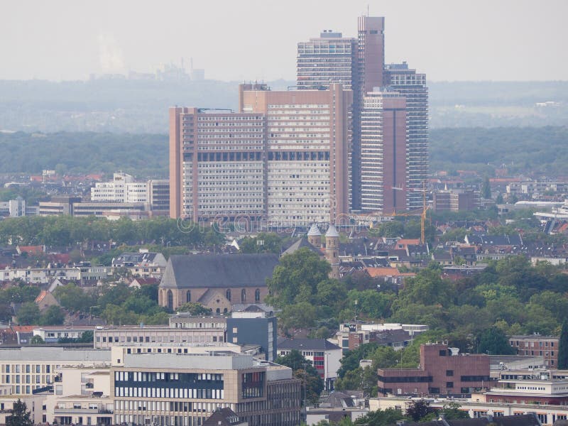 Justiz Unicenter Building in Koeln Stock Image - Image of german, koeln ...
