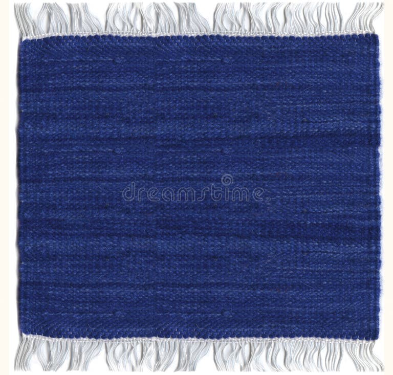 Blue Jute carpet stock image. Image of carpet, textiles - 1185687