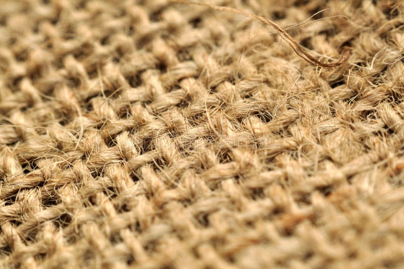 Jute cloth macro stock image. Image of detail, macro - 22225949