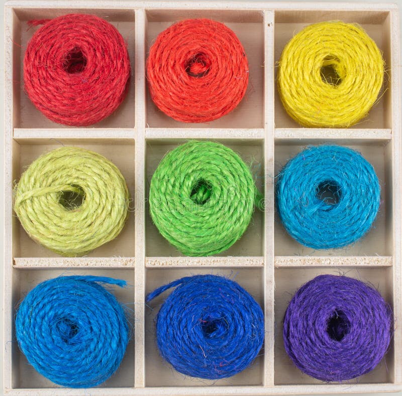 Jute stock image. Image of circle, cord, wood, roygbiv - 212237913
