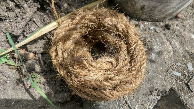 Jute mate roll stock image. Image of mate, roll, bundle - 146924155