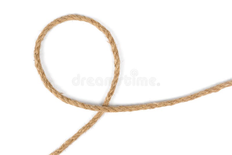 Jute rope stock photo. Image of curve, string, closeup - 38939828