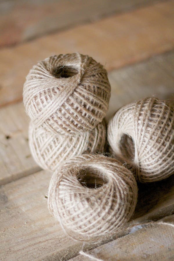 Jute Strings stock photo. Image of autumn, pallet, brown - 39265356