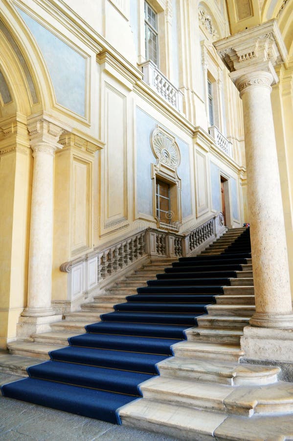 Juvarras Trappa I Palazzo Madama Redaktionell Bild - Bild av slott ...