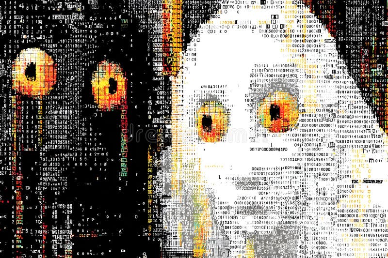 Juxtaposition of Digital Abstraction with Contrasting Expressions in ...