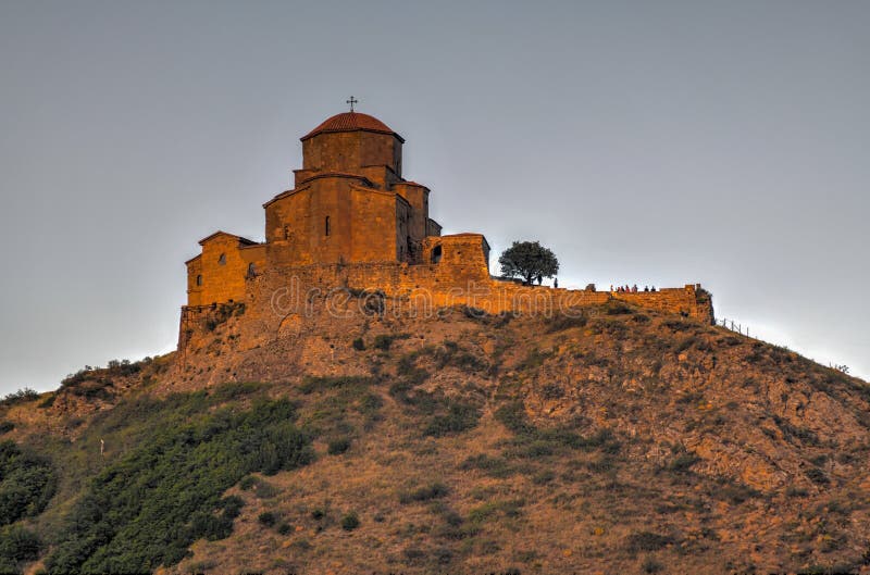 Jvari Monastery - Mtskheta, Georgia Stock Photo - Image of historic ...