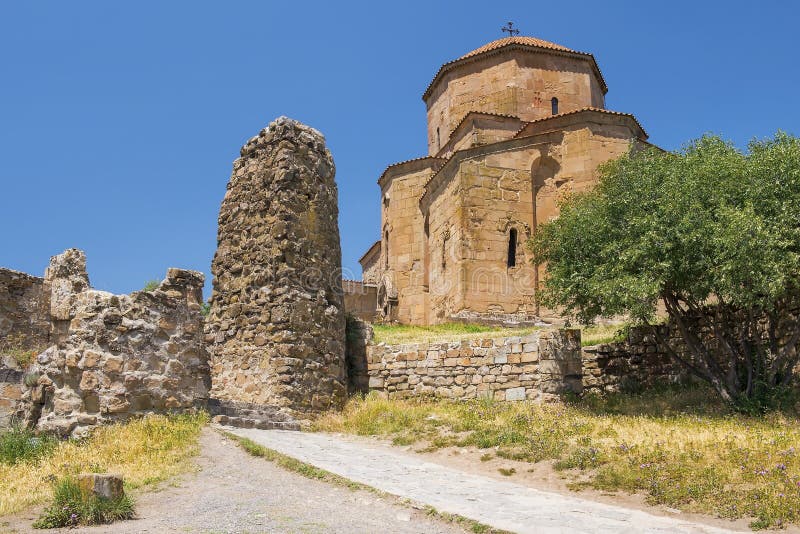 Jvari Monastery, Mtskheta, Georgia Stock Photo - Image of history ...