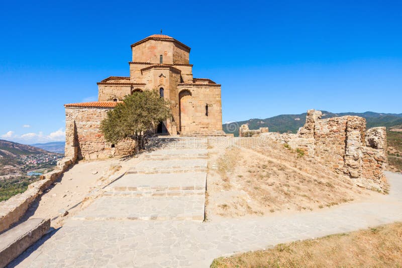 Jvari Monastery, Mtskheta stock photo. Image of culture - 68146246