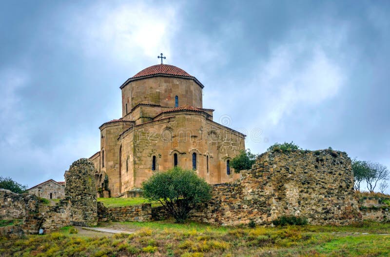 Jvari Monastery, Mtskheta, Georgia Stock Image - Image of europe, cross ...