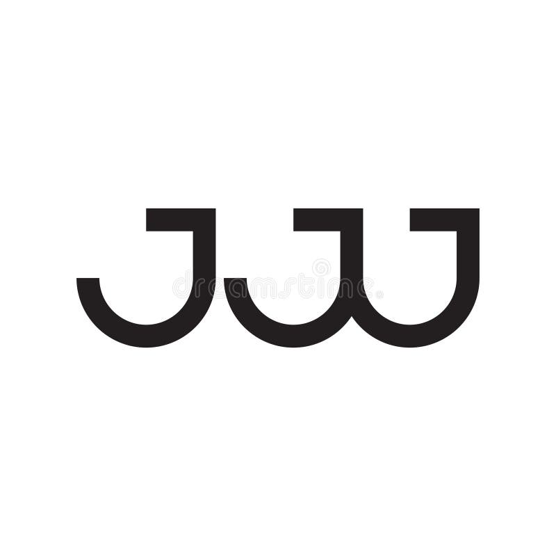 Jw Initial Logo Stock Illustrations – 852 Jw Initial Logo Stock ...