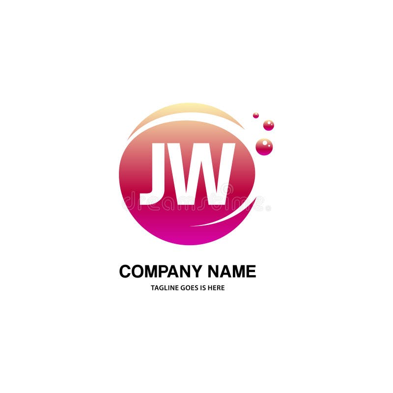 Jw Initial Logo Stock Illustrations – 942 Jw Initial Logo Stock ...
