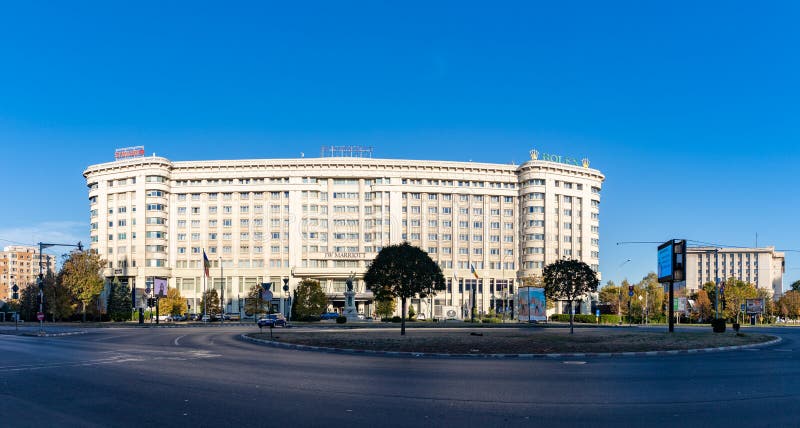 JW Marriott Bucharest Grand Hotel Editorial Photo - Image of road ...
