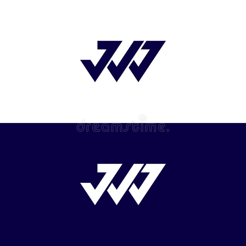 Alphabet Initials Logo BW, WB, W and B Stock Vector - Illustration of ...