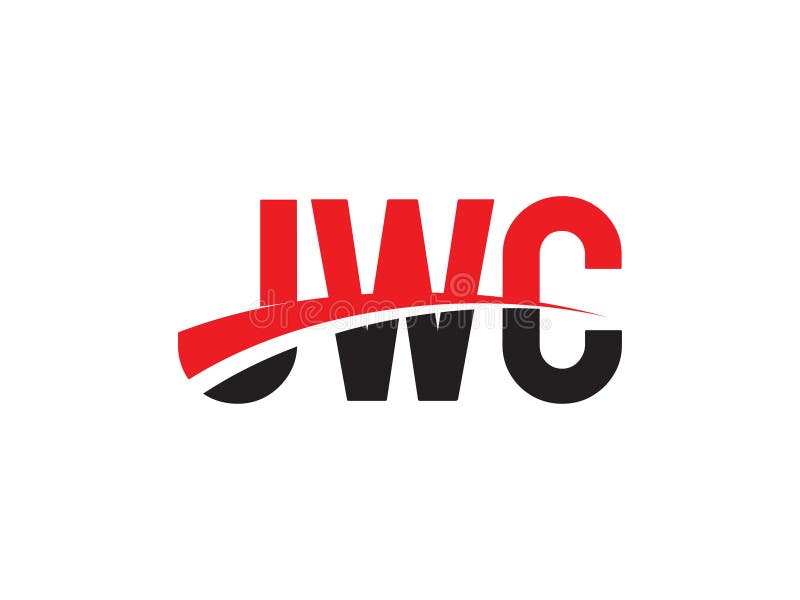 JWC Letter Initial Logo Design Vector Illustration Stock Vector ...