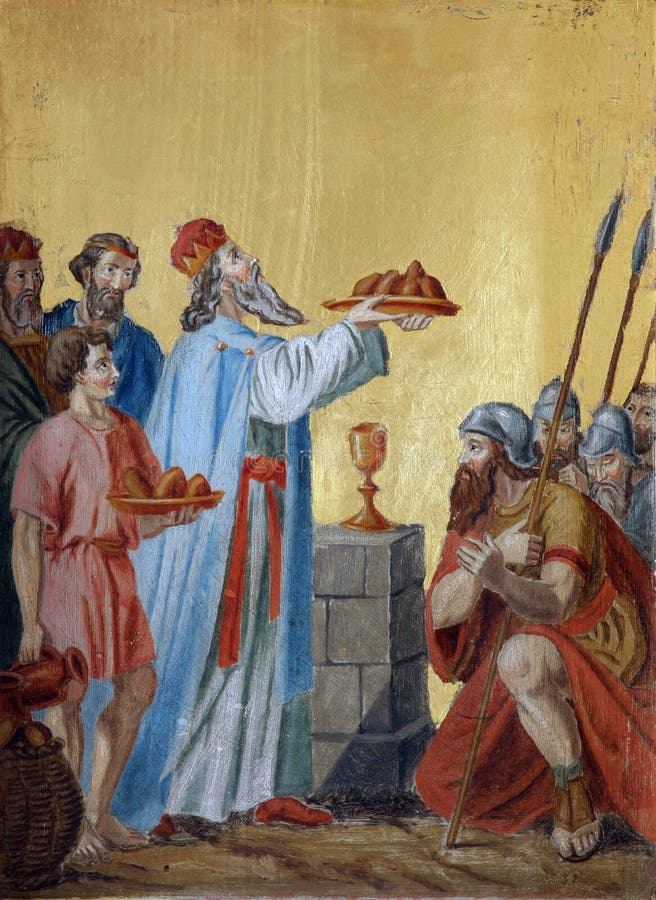 David, Fresko in Santa Maria Novella-Kirche in Florenz Stockbild - Bild ...