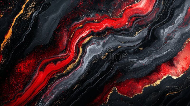 4K Abstract Backdrop Featuring a Glossy, Liquid Metal Texture. Stock ...